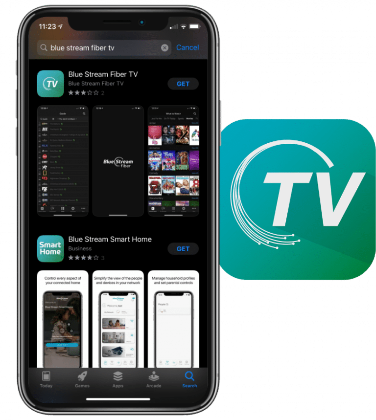 Blue Stream Fiber TV App - Blue Stream Fiber